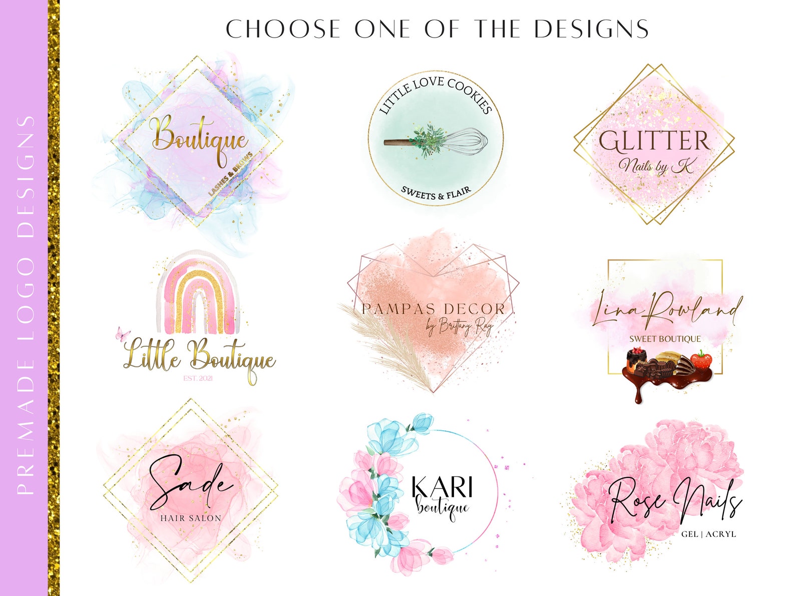 Logo Design Watermark Signature Logo Affordable Price - Etsy