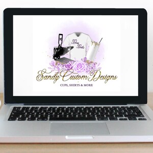 Crafting Logo Design Heat Press Logo Template DIY Cricut - Etsy