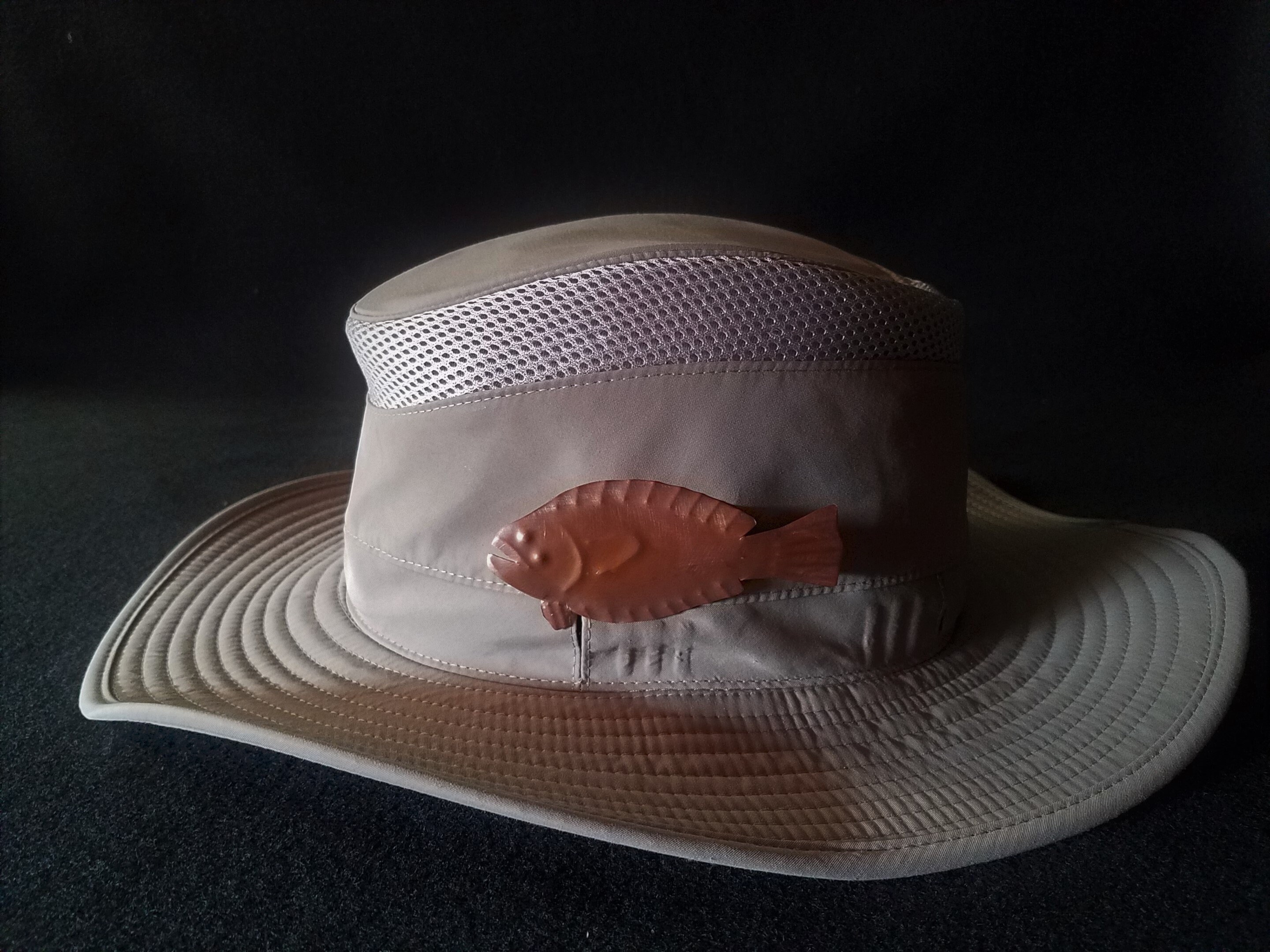 Flounder Fish Hat-pin,flounder,copper Fish, Seven Year Anniversary,fish ...