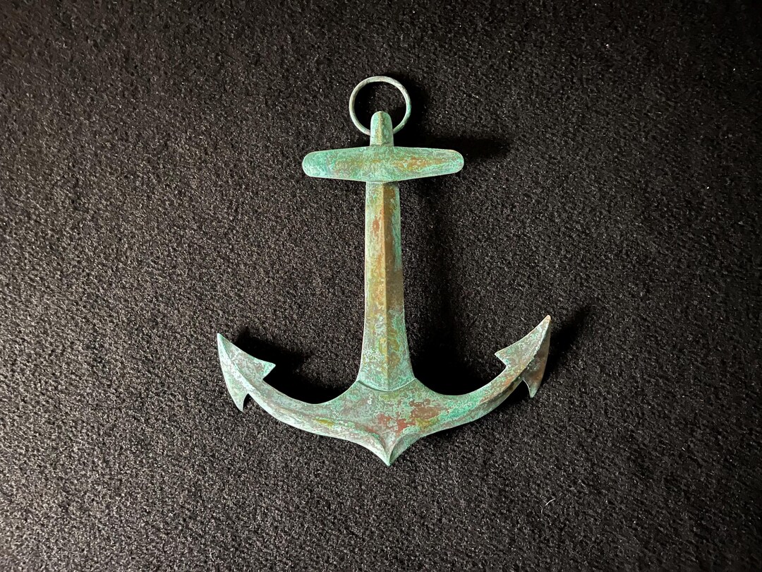 Anchor, Copper Anchor,anchor,anchor Sculpture,anchor Art,copper Art ...