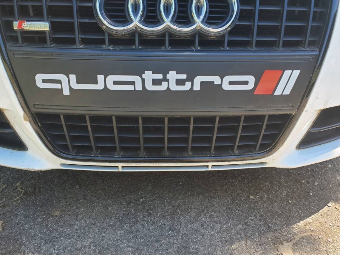 Quattro Decal A4a5 S Line Sticker Car Decal Car - Etsy
