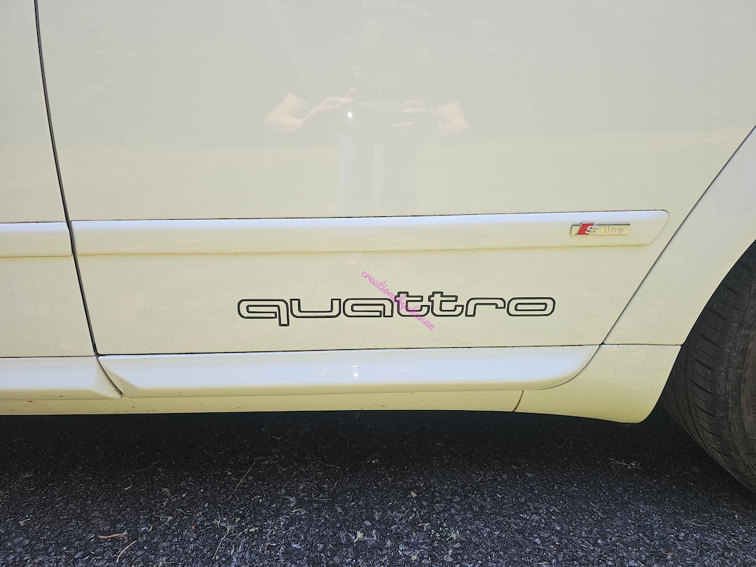 Quattro Decal, A4,a5, S Line, Sticker, Car Decal, Car Decoration ...