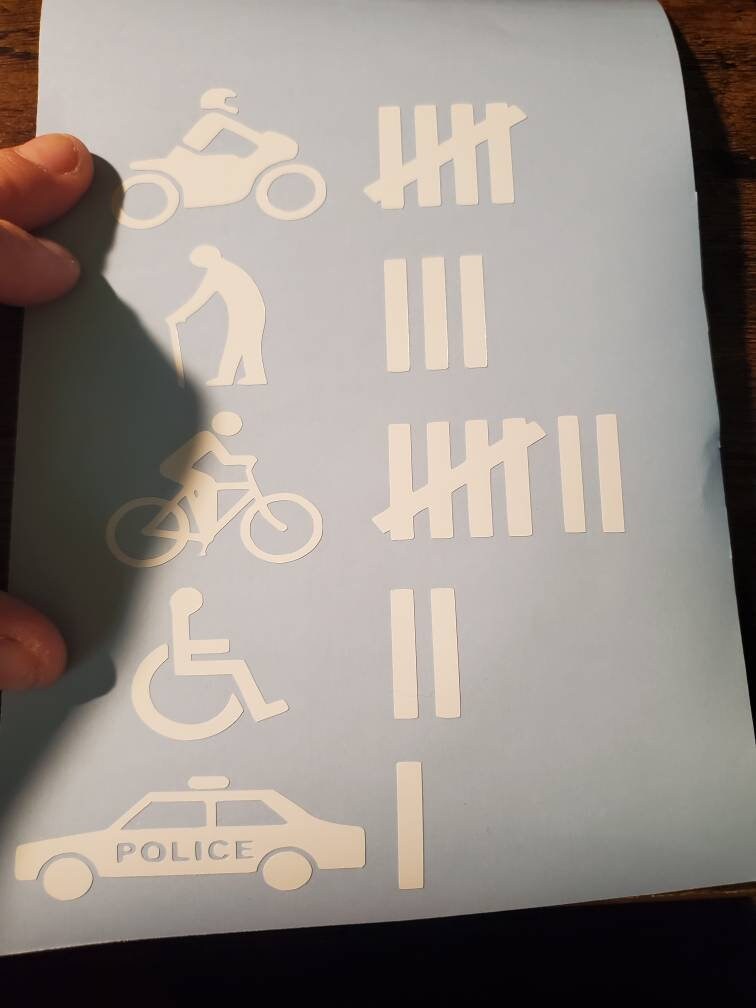 Hilarious Kill Count Decal, Car Decal, Sticker for Car, Vehicle ...