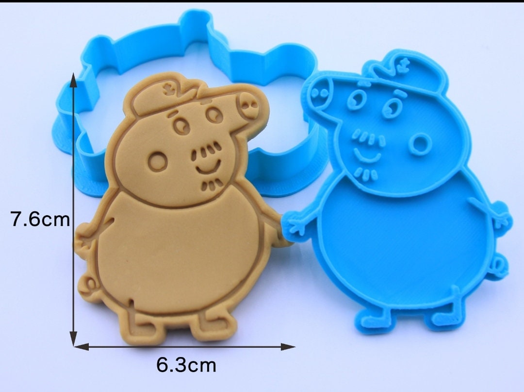 Peppa Pig Cookie Cutter - Etsy