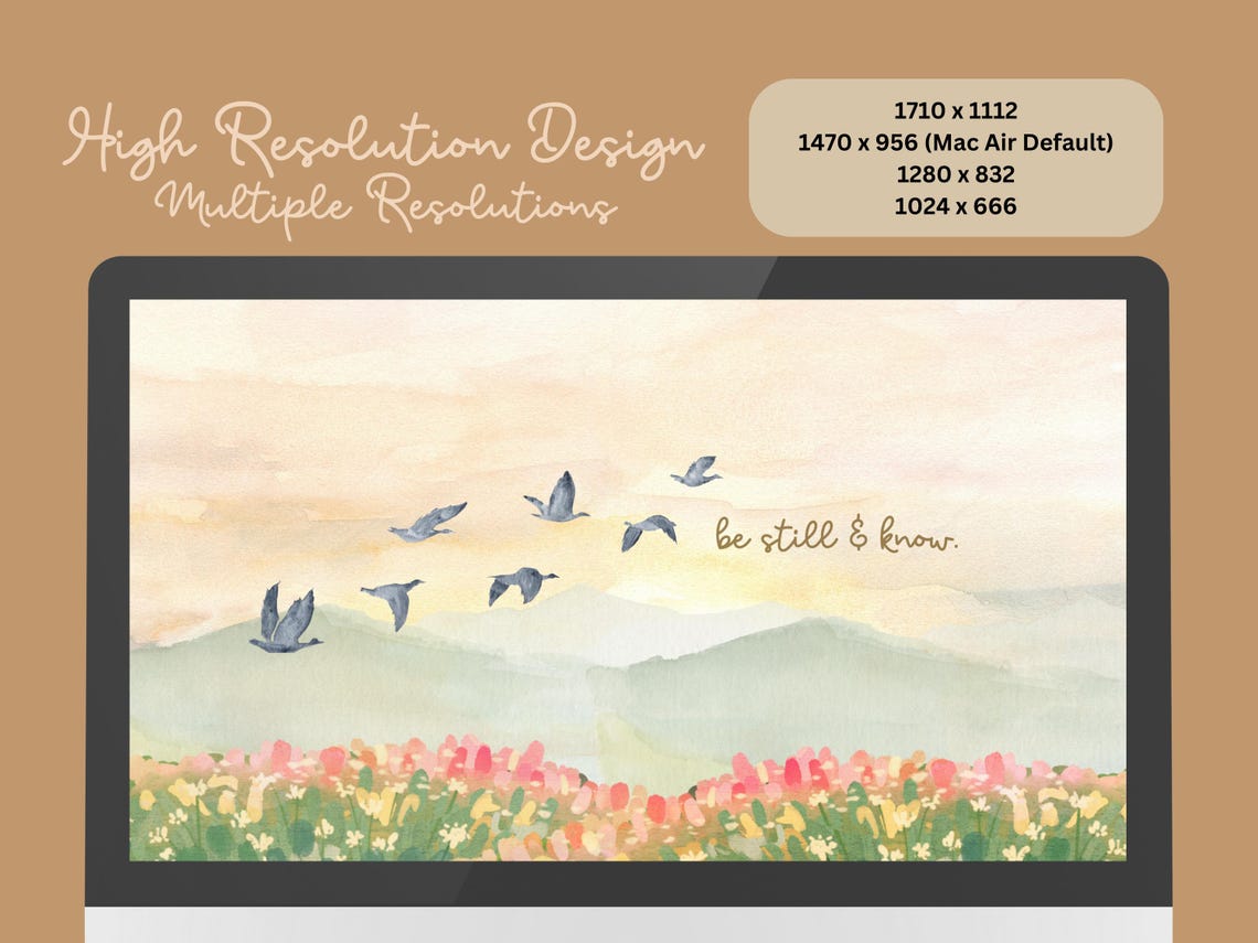 Watercolor Bible Verse Desktop Wallpapers (set of 2) - Etsy