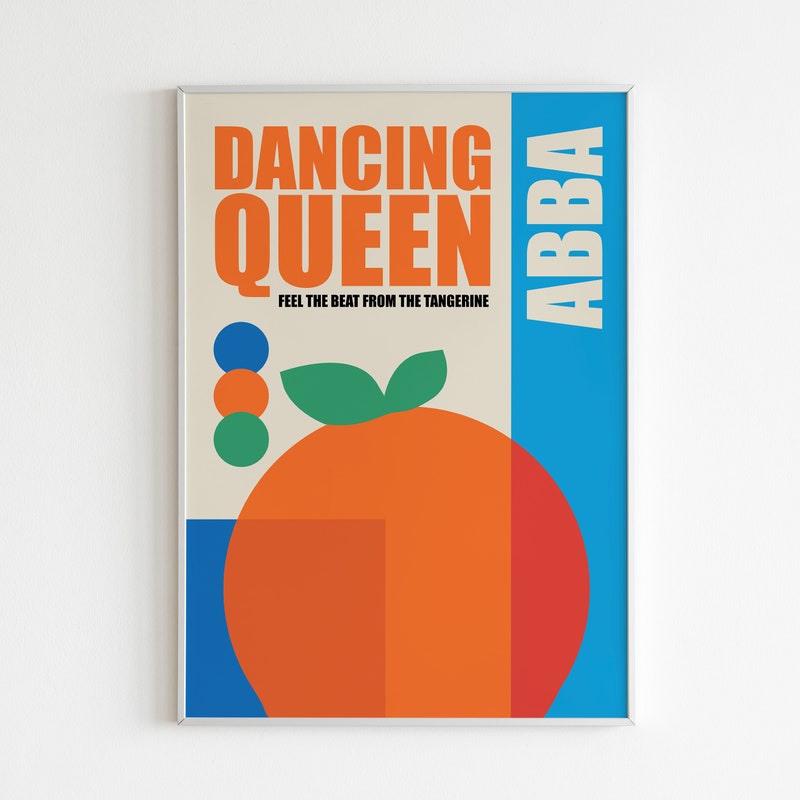 Abba Poster - Etsy