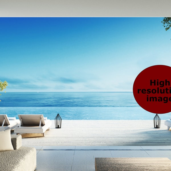 Teams Background Beach - Etsy