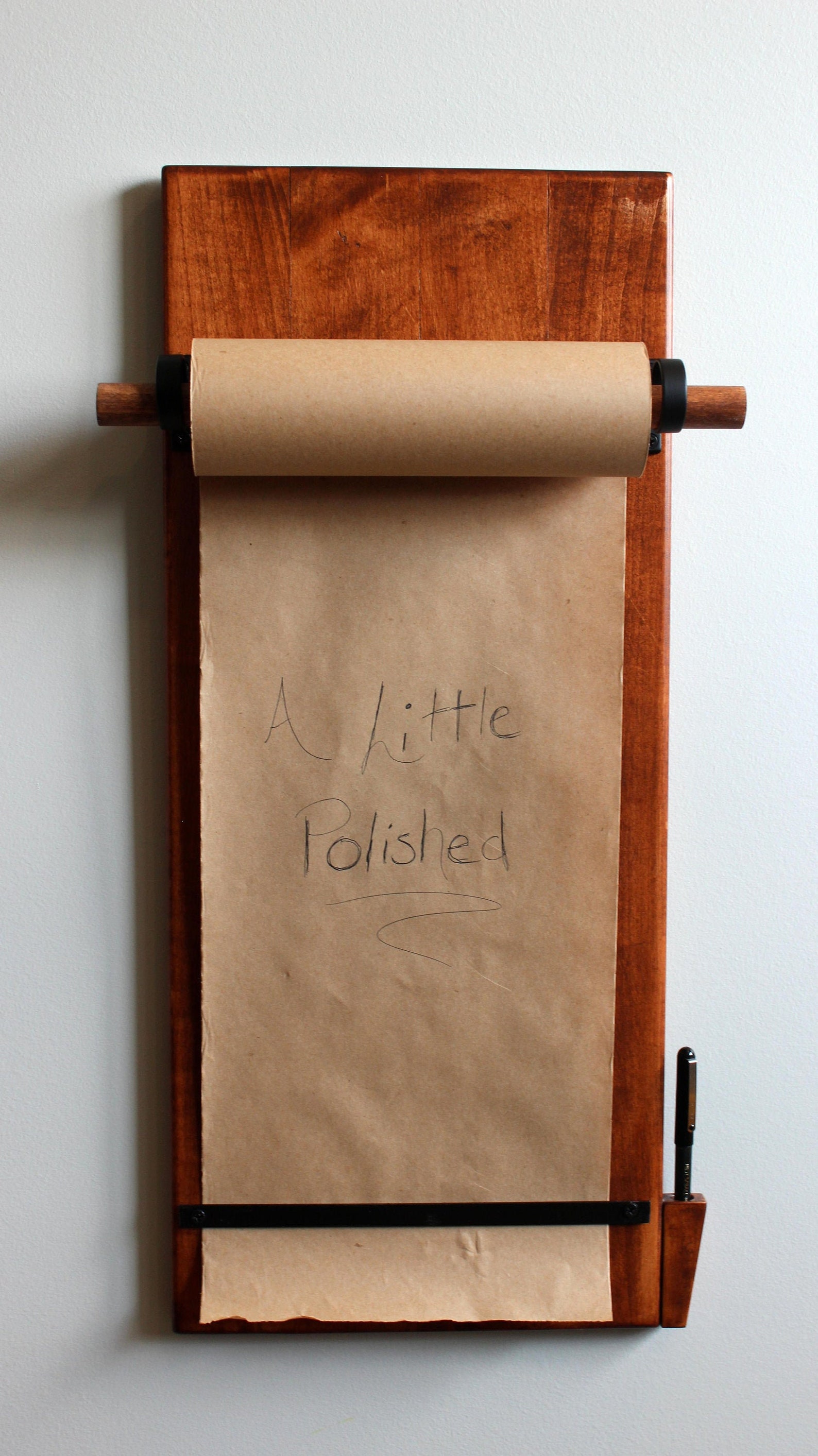 Message Board, Memo Board, Kraft Paper Dispenser, Note Roll Board ...