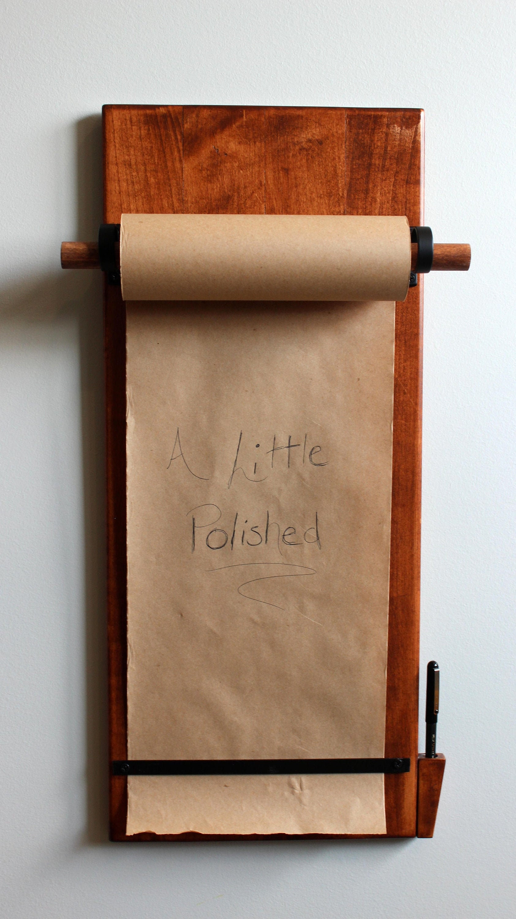 Message Board, Memo Board, Kraft Paper Dispenser, Note Roll Board ...