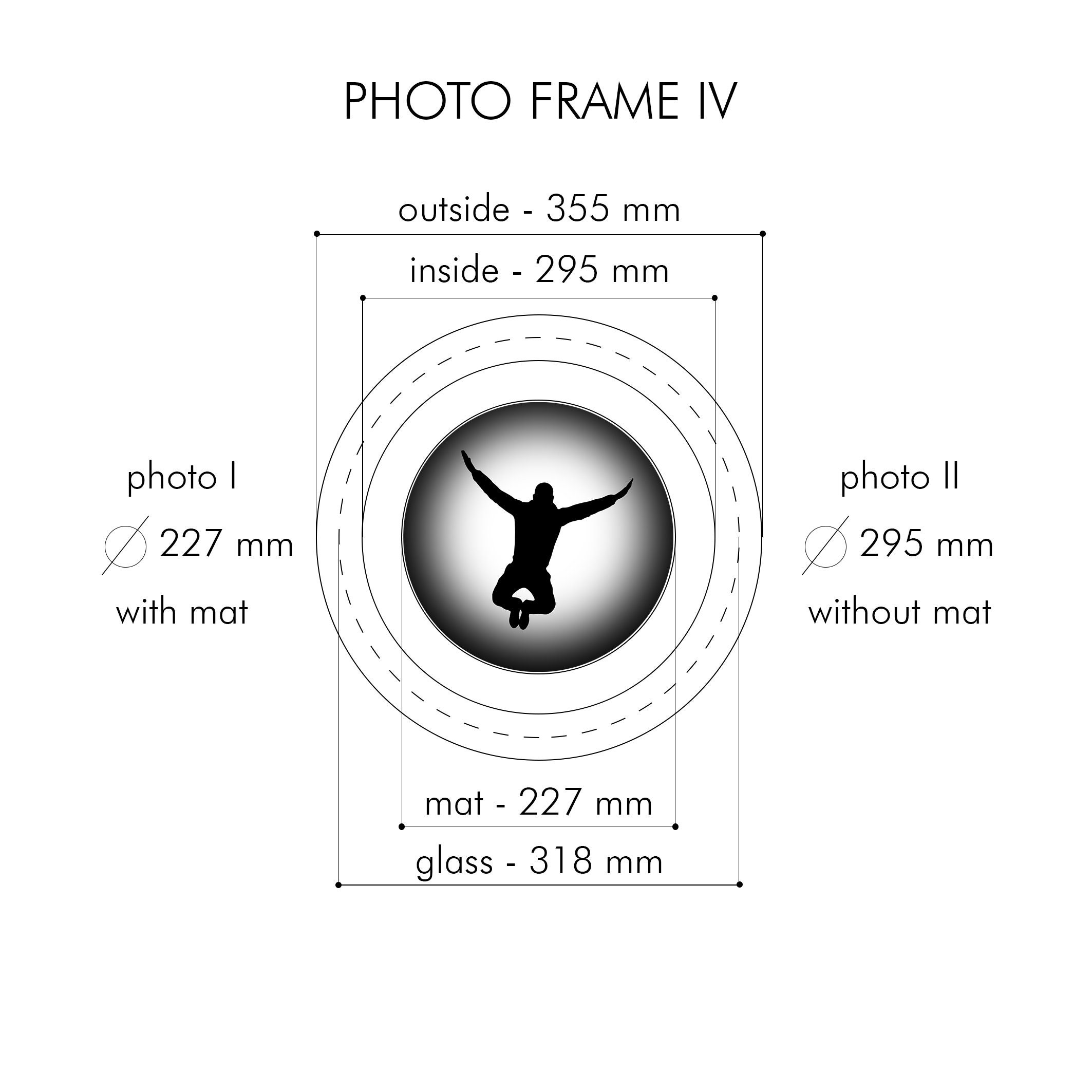 Round Frame White Round Frame Wooden Round Frame Wall | Etsy