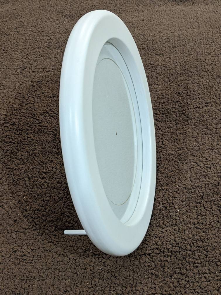 Round Frame White Round Frame Wooden Round Frame Wall - Etsy