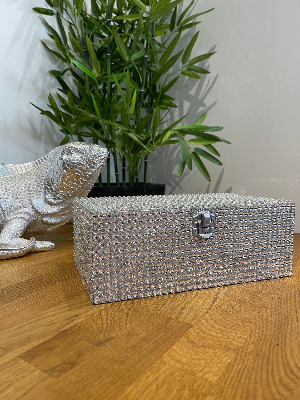 Custom Bespoke Glass Diamond Cut Crystal Hinged Memorial - Etsy