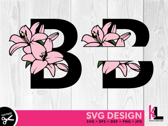B Monogram Clipart