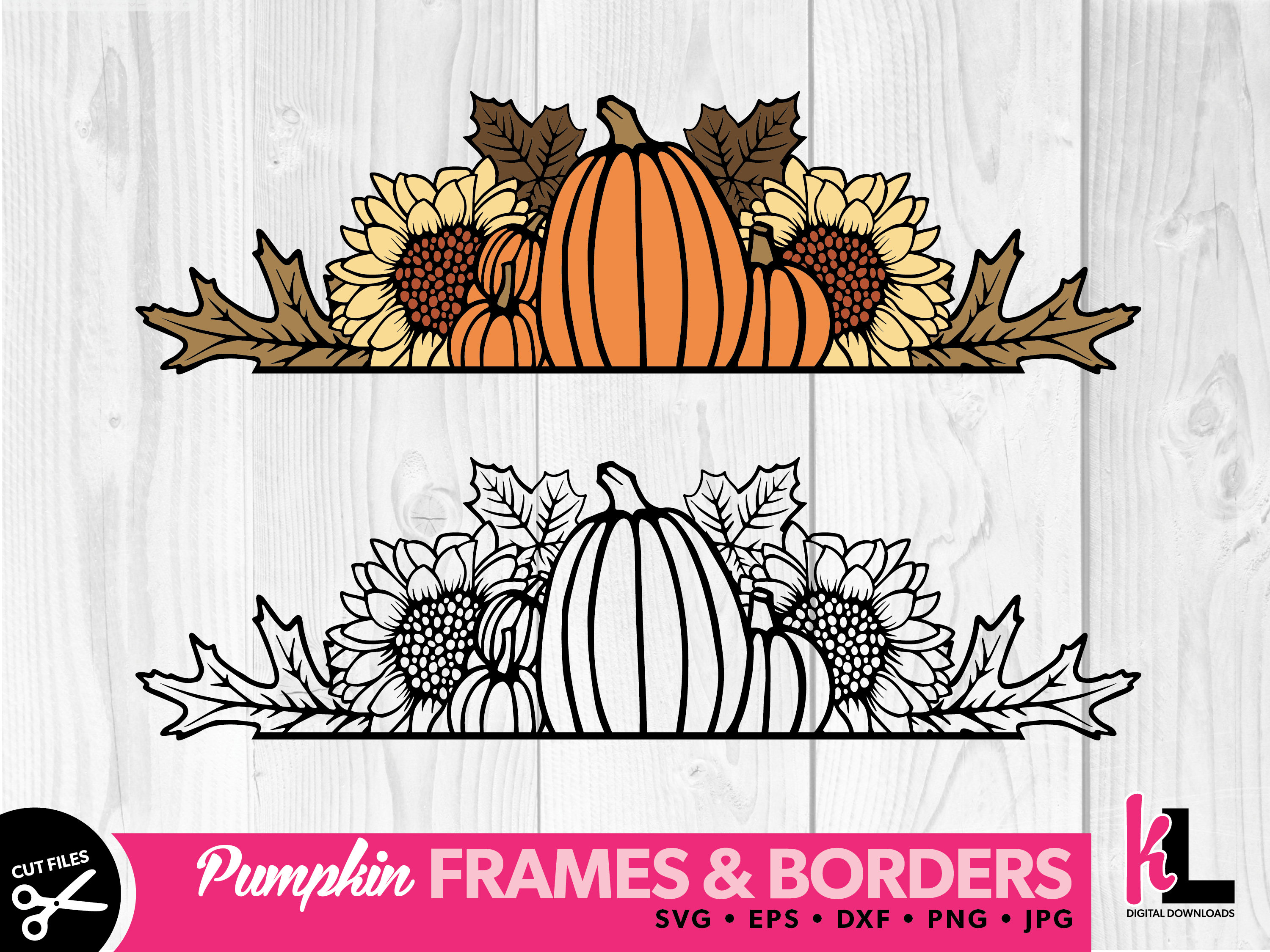Pumpkin Clipart Fall svg Pumpkin Cuttable File Thanksgiving svg Autumn ...