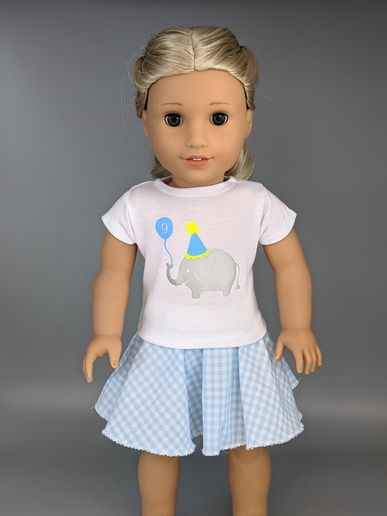 18 Inch Doll Skirt Sewing PDF Pattern - Etsy