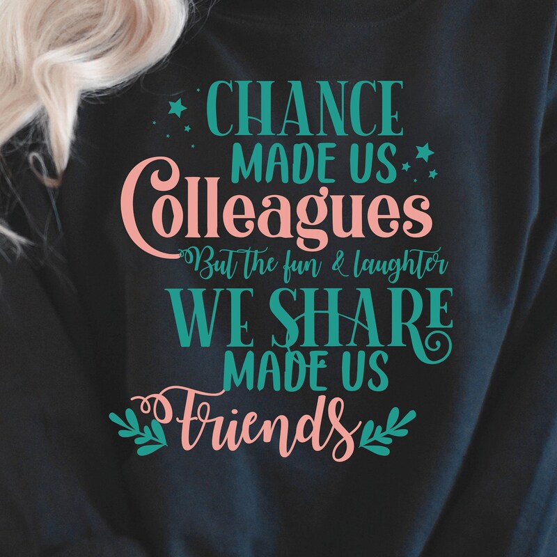 Work Made Us Coworkers Svg - Etsy