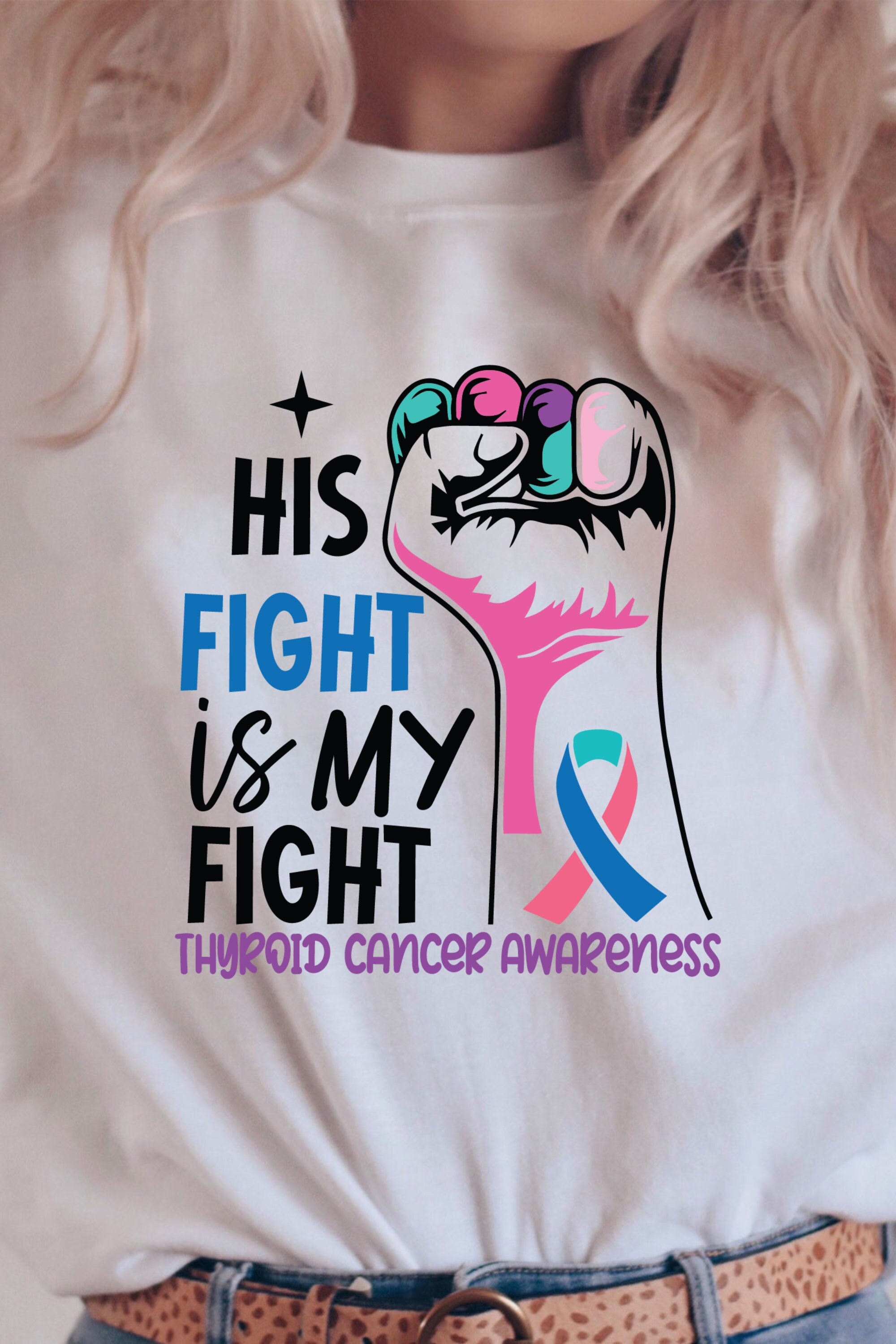 Thyroid Cancer Awareness SVG Thyroid Cancer SVG Thyroid - Etsy