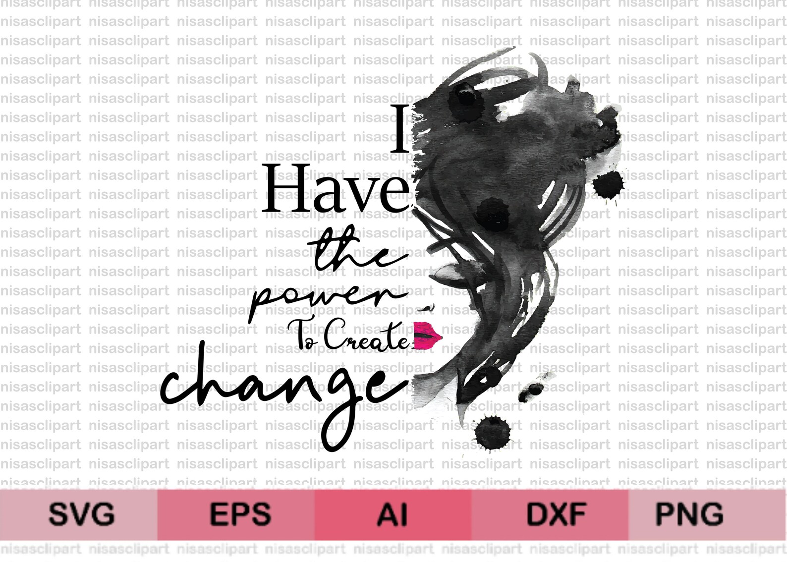 I Have the Power to Create Change Svgmotivational Svg 4 - Etsy
