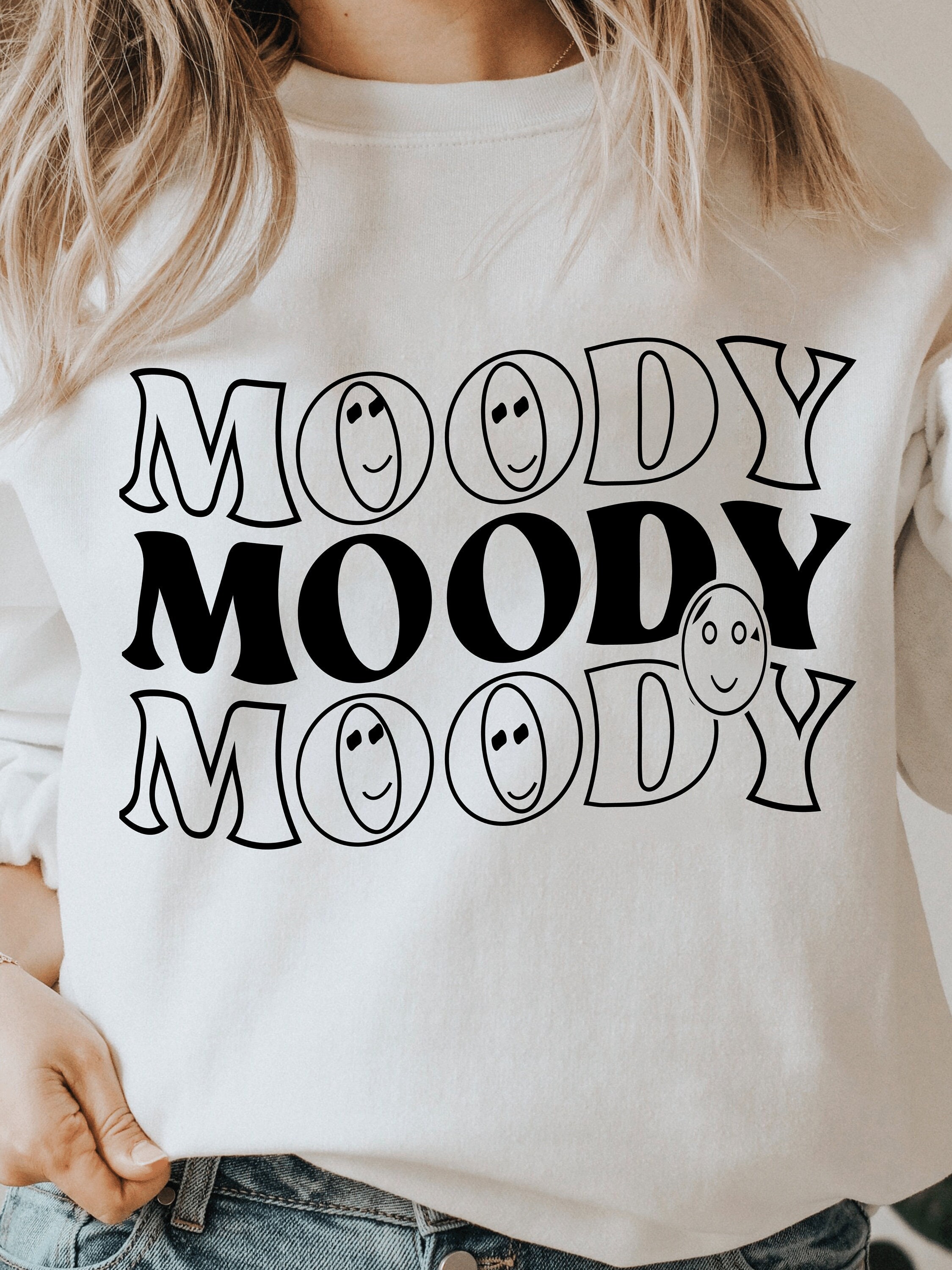 Moody Svg Moody Teen Svg Funny Mom Svgsarcastic Svgteen - Etsy Australia