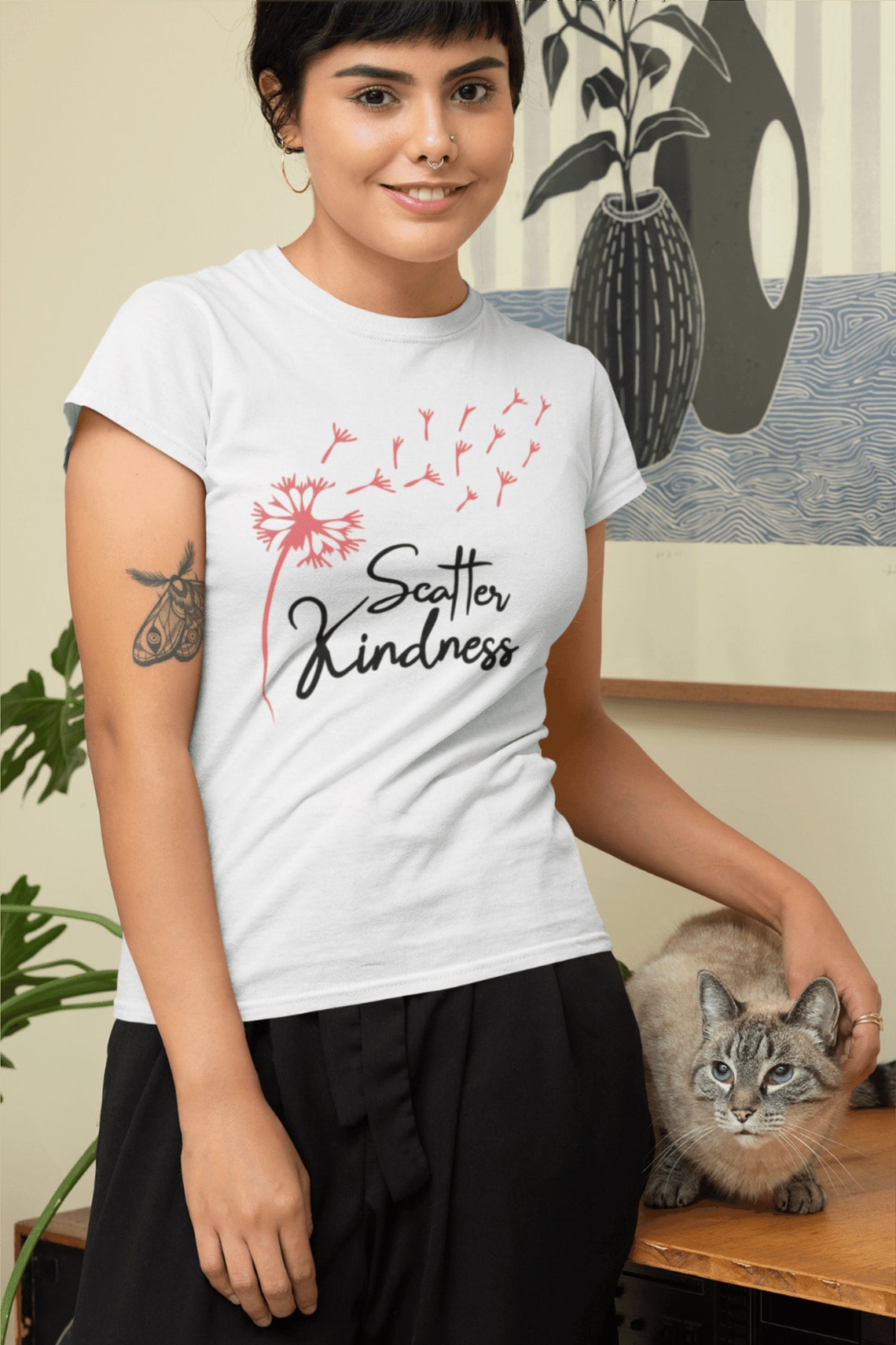 Scatter Kindness Svg/dandelion Svg/be Kind Svg/scatter - Etsy