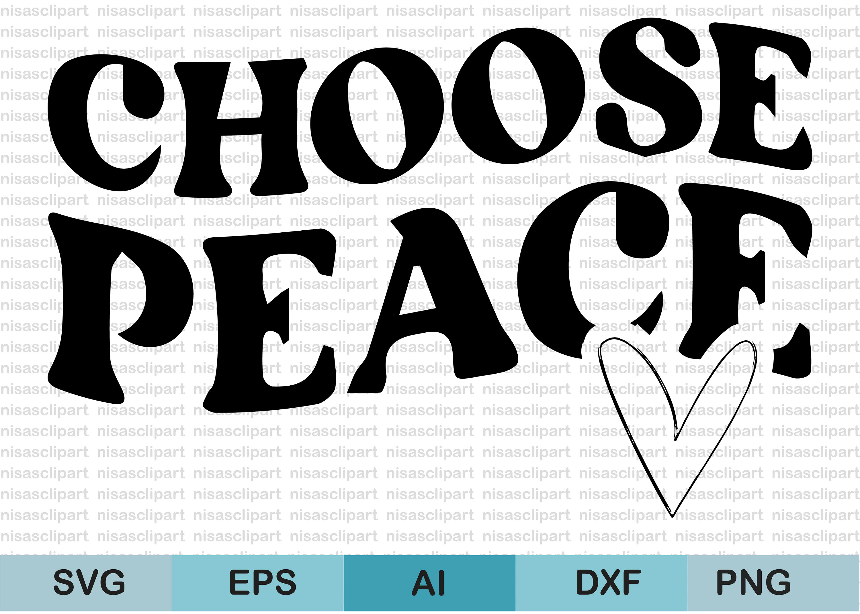 Choose Peace Svg Peace Not War Svgpeace Svg Peace Sign | Etsy