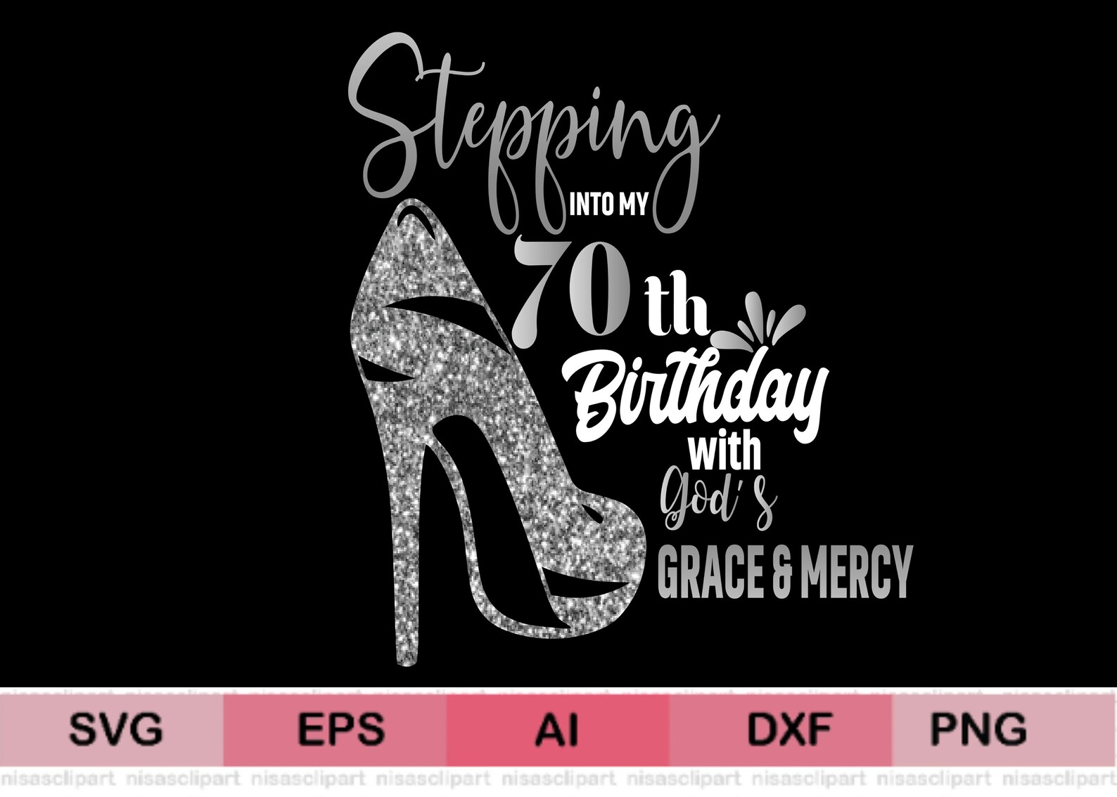 70th Birthday Svg Stepping Into My 70th Birthday With - Etsy Ireland