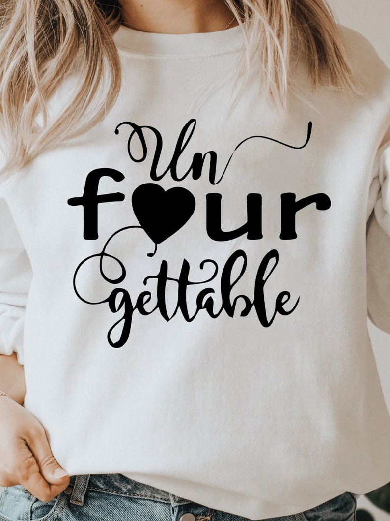 Un Four Gettable Svg 4th Birthday Design Un Four Gettable - Etsy