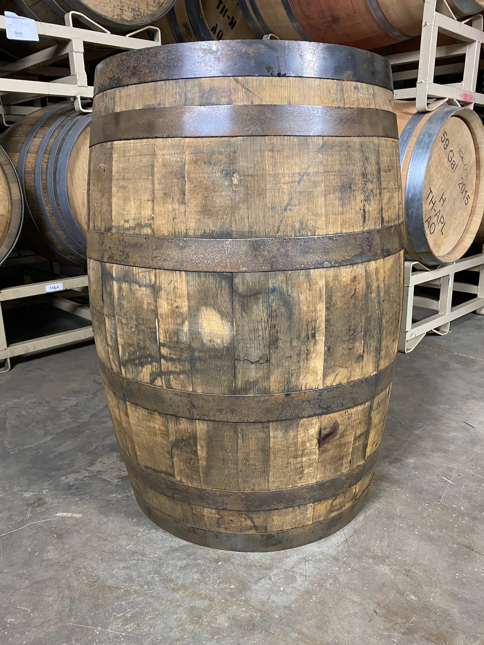 Bourbon Whiskey Barrel - Genuine Kentucky Whiskey Barrel - FREE ...