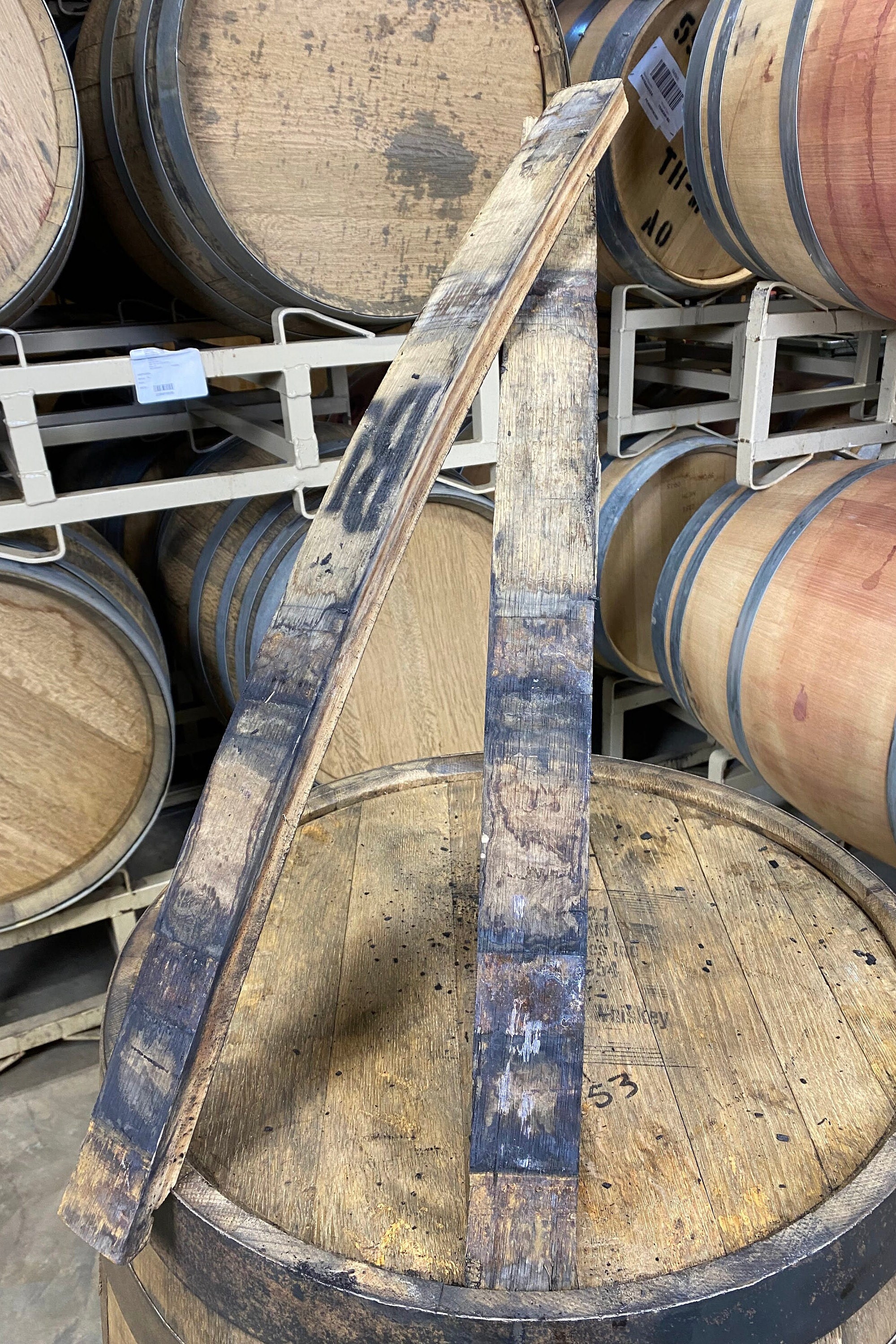 Whiskey Barrel Staves Genuine Whisky Bourbon Barrel Staves - Etsy