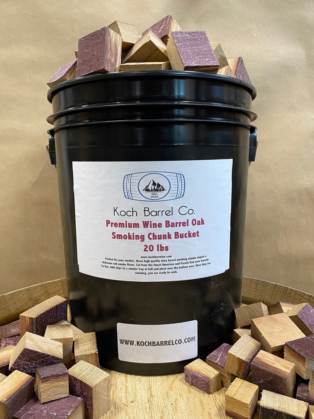 Wine Smoker Chunks - Wine Barrel Flavored Smoking Wood - Free Shipping ...