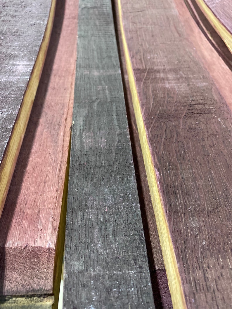 Wine Barrel Staves Set of 5 French Oak Barrel Staves - Etsy