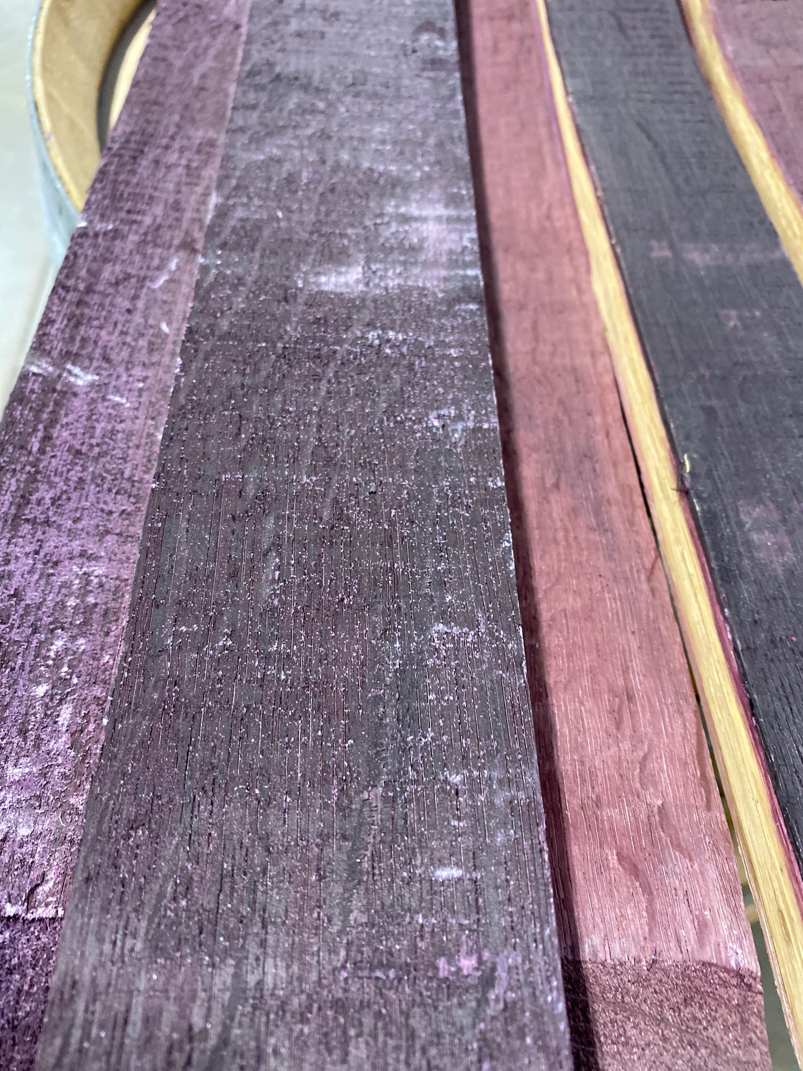 Wine Barrel Staves Set of 5 French Oak Barrel Staves - Etsy