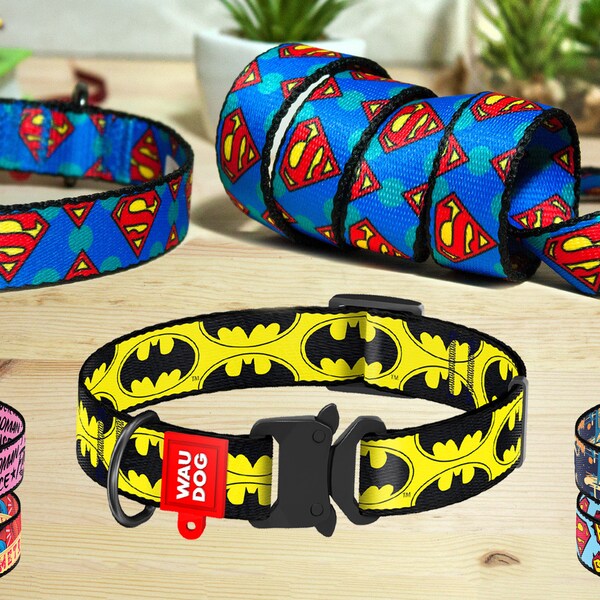 Superhero Dog Collar - Etsy