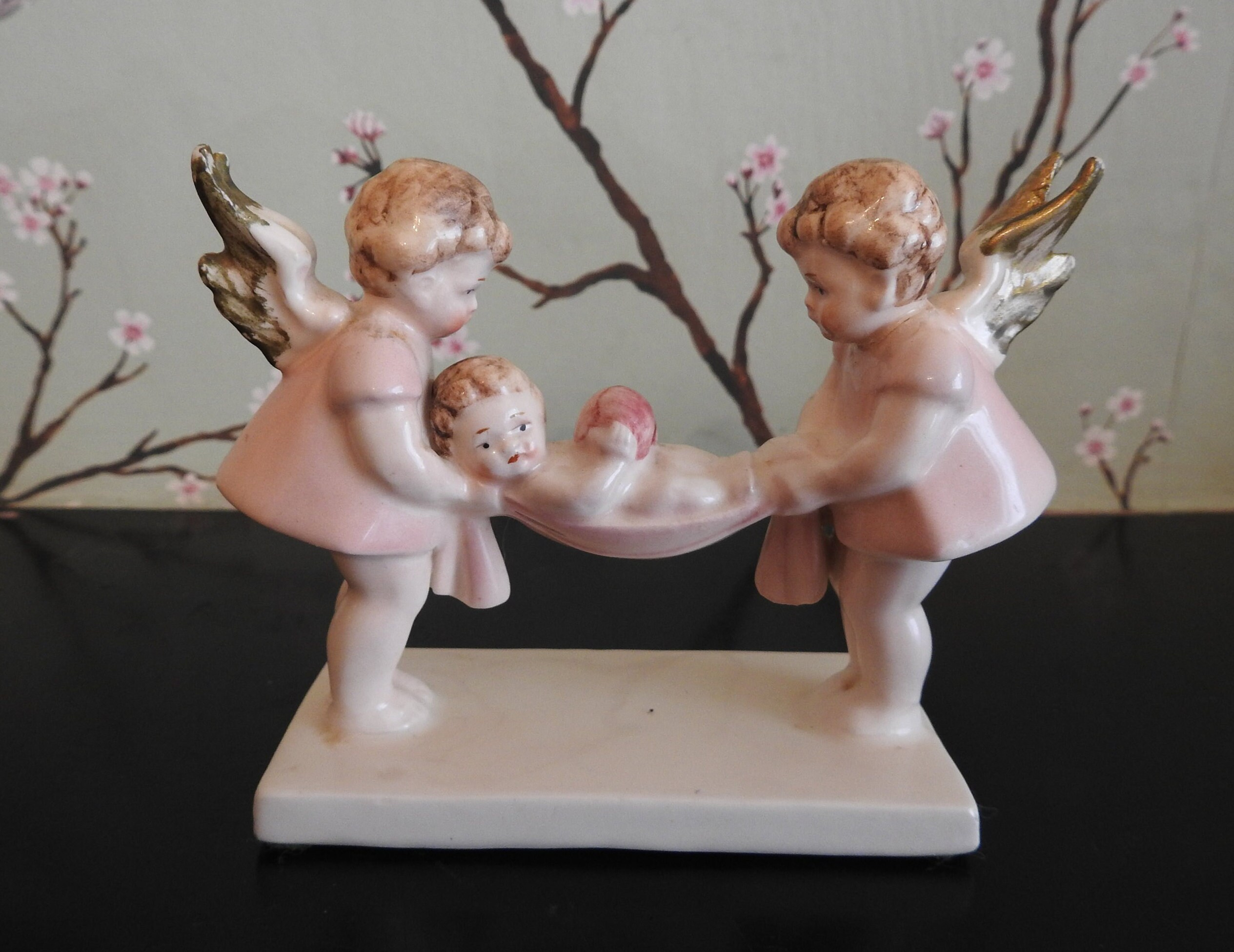 Vintage Hertwig Katzhutte Angels Religious Figurine Art Deco - Etsy