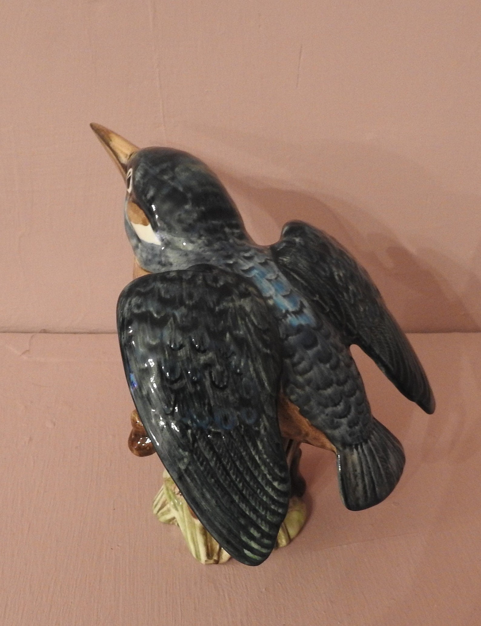 Vintage BESWICK Kingfisher Bird Figure 2371 Made in England - Etsy