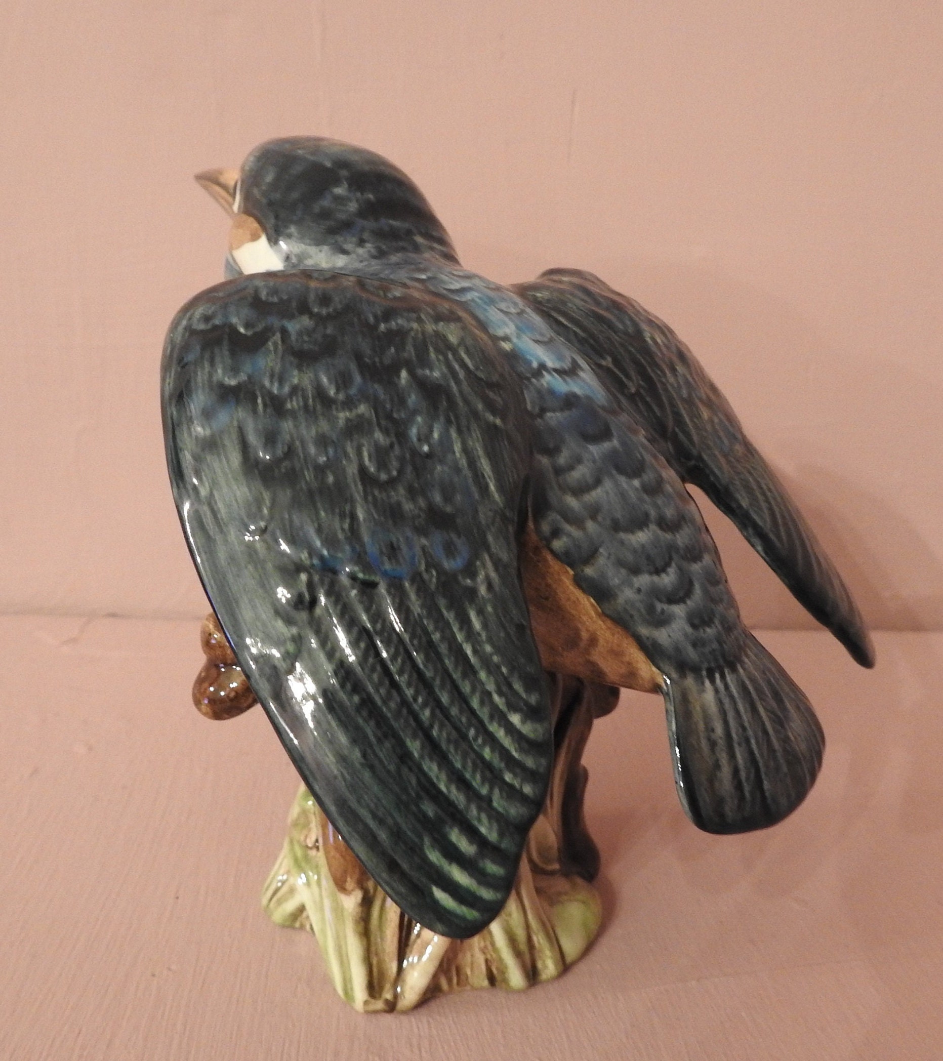 Vintage BESWICK Kingfisher Bird Figure 2371 Made in England - Etsy