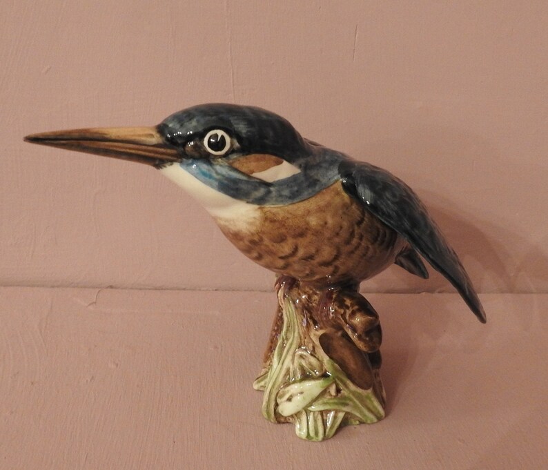 Vintage BESWICK Kingfisher Bird Figure 2371 Made in England - Etsy