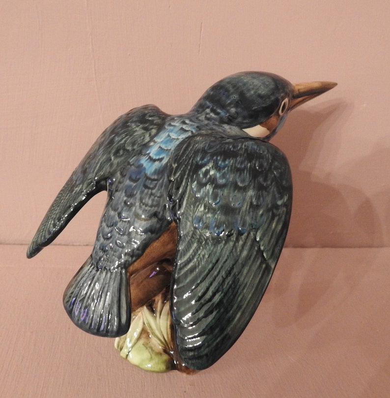 Vintage BESWICK Kingfisher Bird Figure 2371 Made in England - Etsy UK