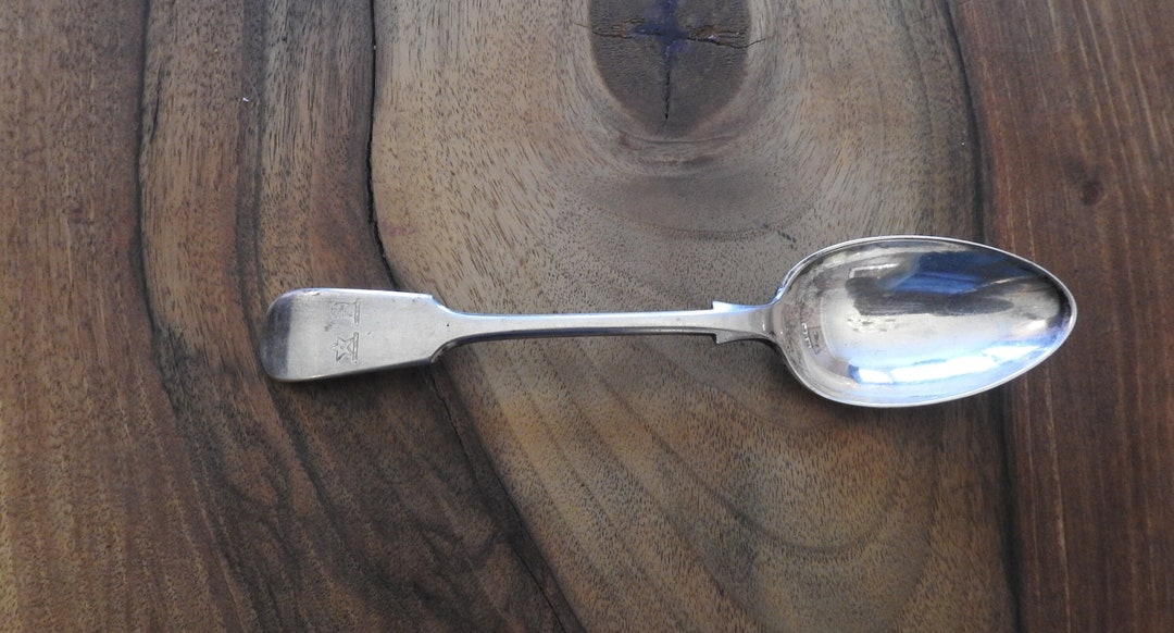 White Star Line Silver Plated Serving Spoon Goldsmiths and Silversmiths ...