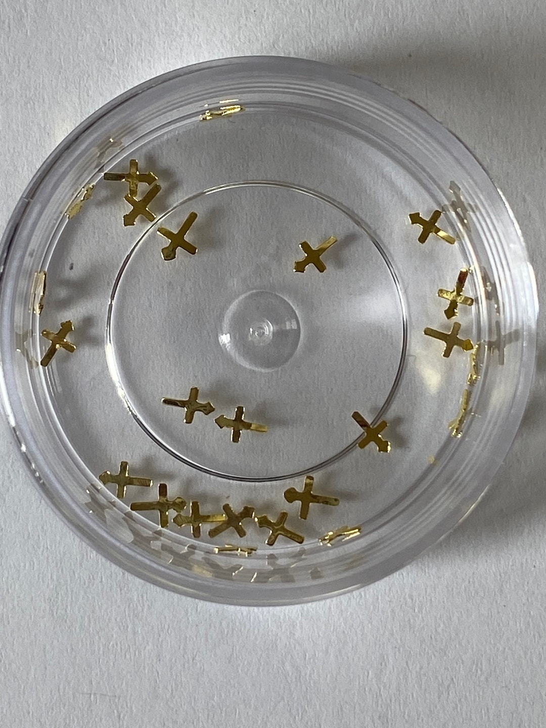 Gold Cross Tooth Gems - Etsy