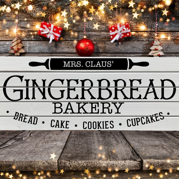 Christmas Bakery Sign - Etsy