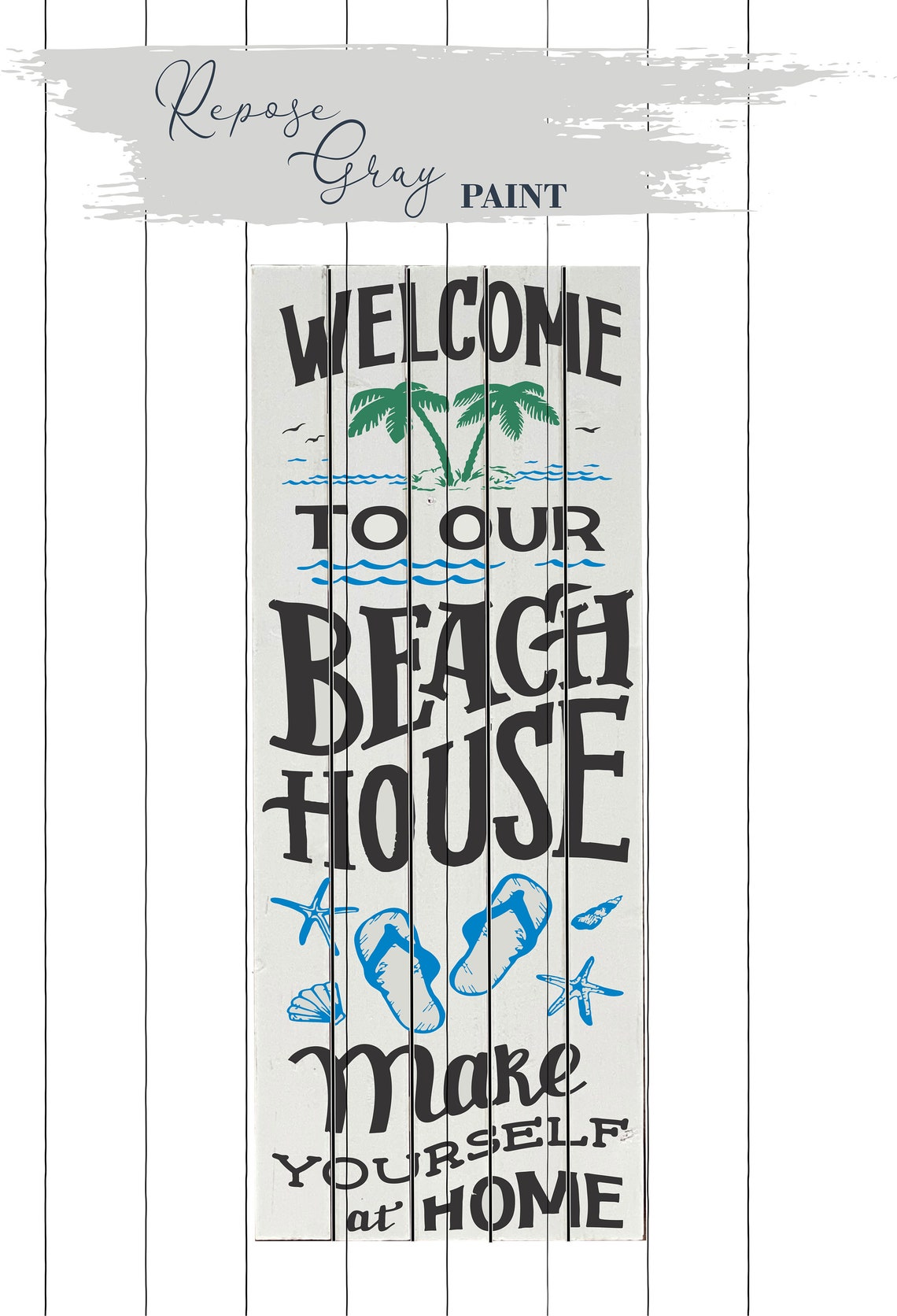 Welcome to Our Beach House Wooden Sign Beach House Sign - Etsy