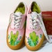 Cactus Custom Shoes, Vans Authentic Size EUR36, Hand Painted, One of a ...