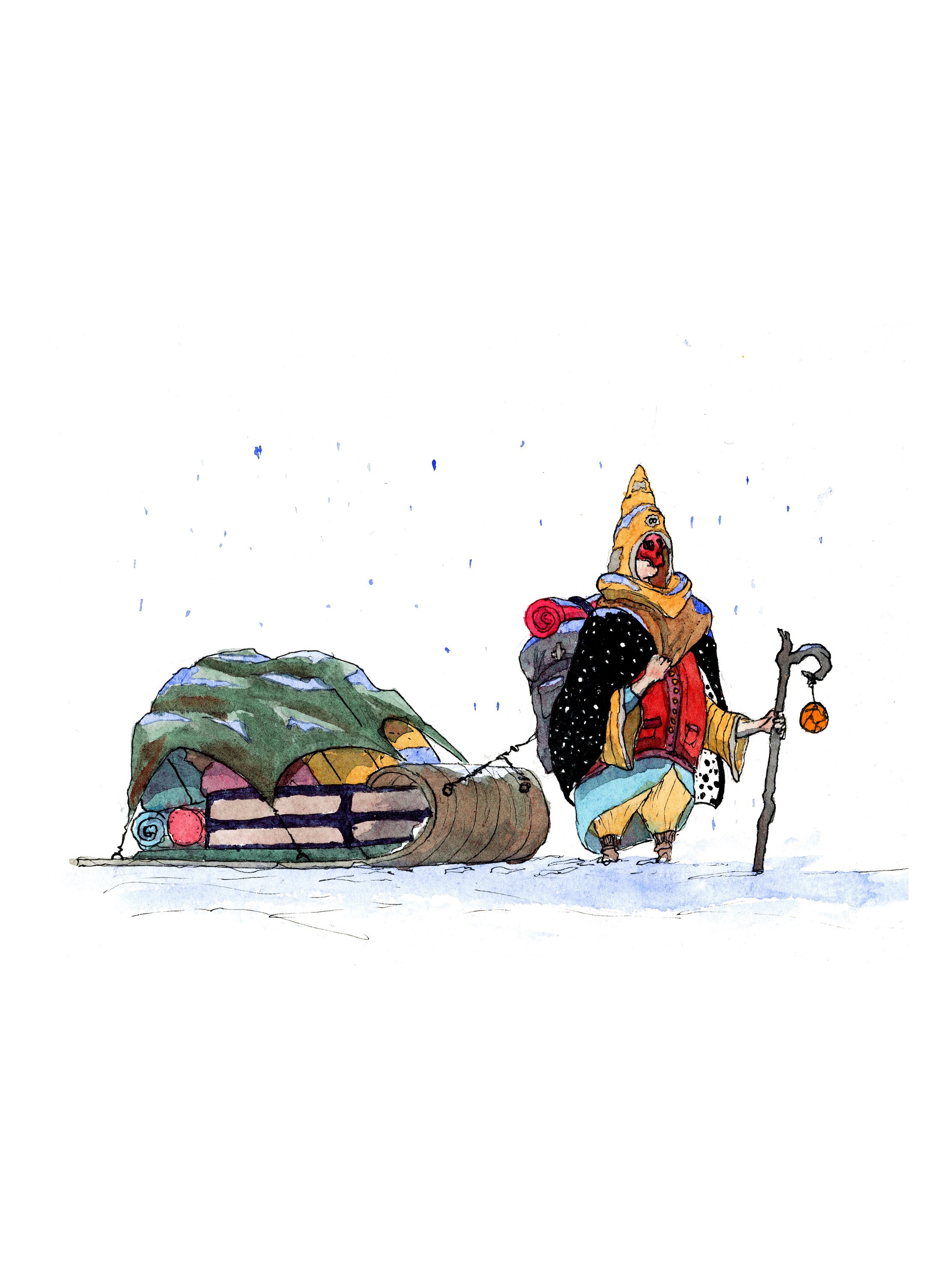 Snowy Witch Doctor Poster - Etsy