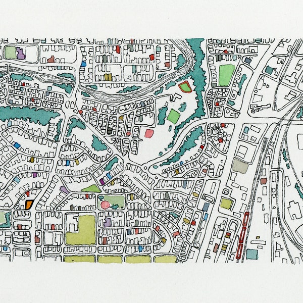 Custom Fictional Map - Etsy
