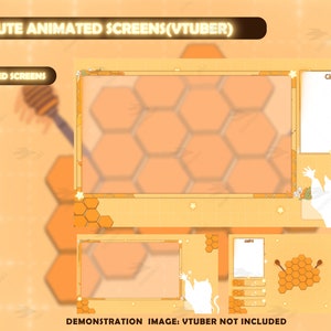 Stream Package Cute Bee - Twitch Overlay - Animated Alerts - Animated ...