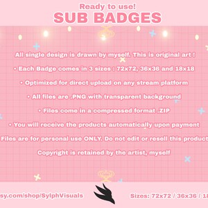 Magic Star Badges Twitch Sub Badges / Bit Badges / Cute Sub Badges ...