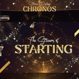 Chronos - Twitch Overlay - Animated Alerts - Animated Screens - Time ...
