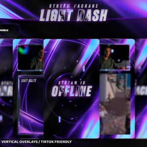 Light Dash - Twitch Overlay - Animated Alerts - Animated Screens ...