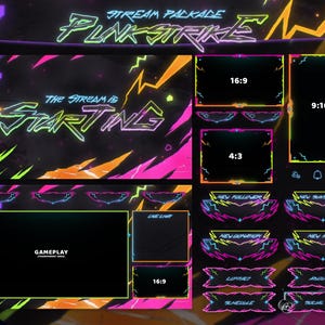 Punkstrike - Twitch Overlay - Animated Alerts - Animated Screens ...